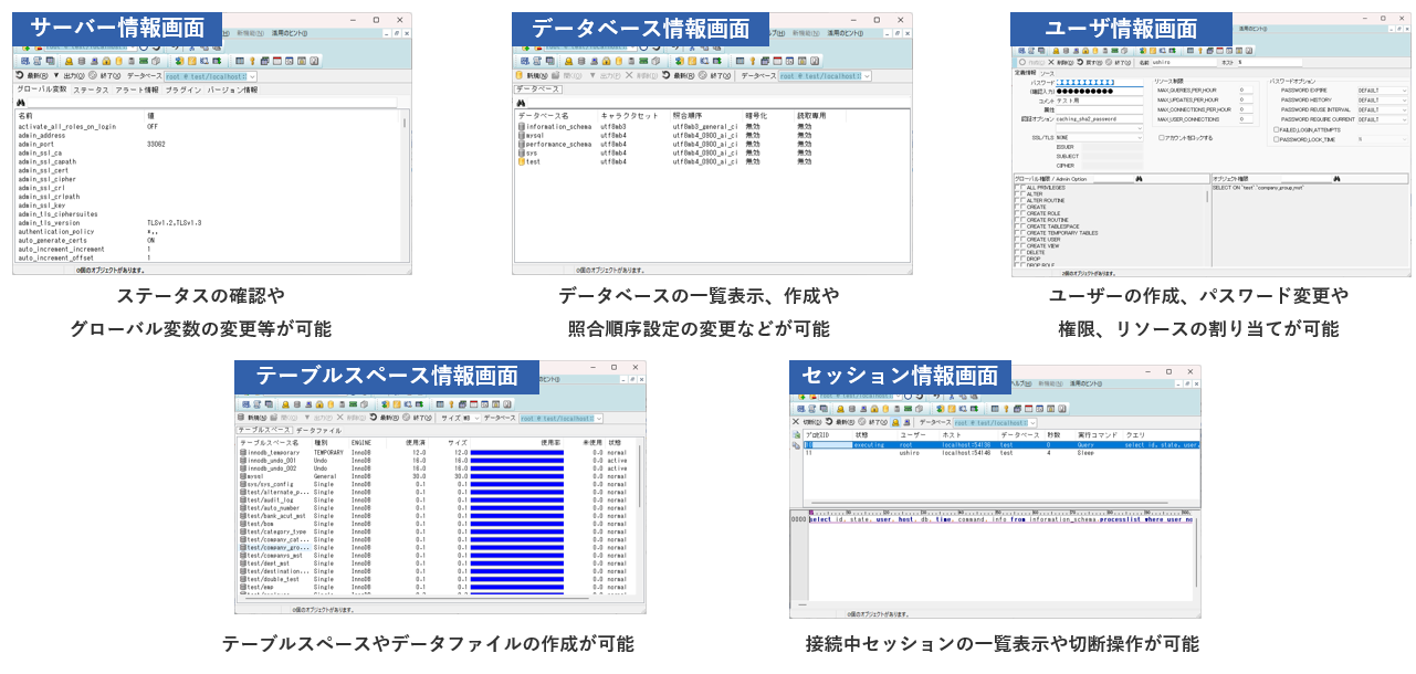 【待望のMySQL対応！】SI Object Browser for MySQL リリース