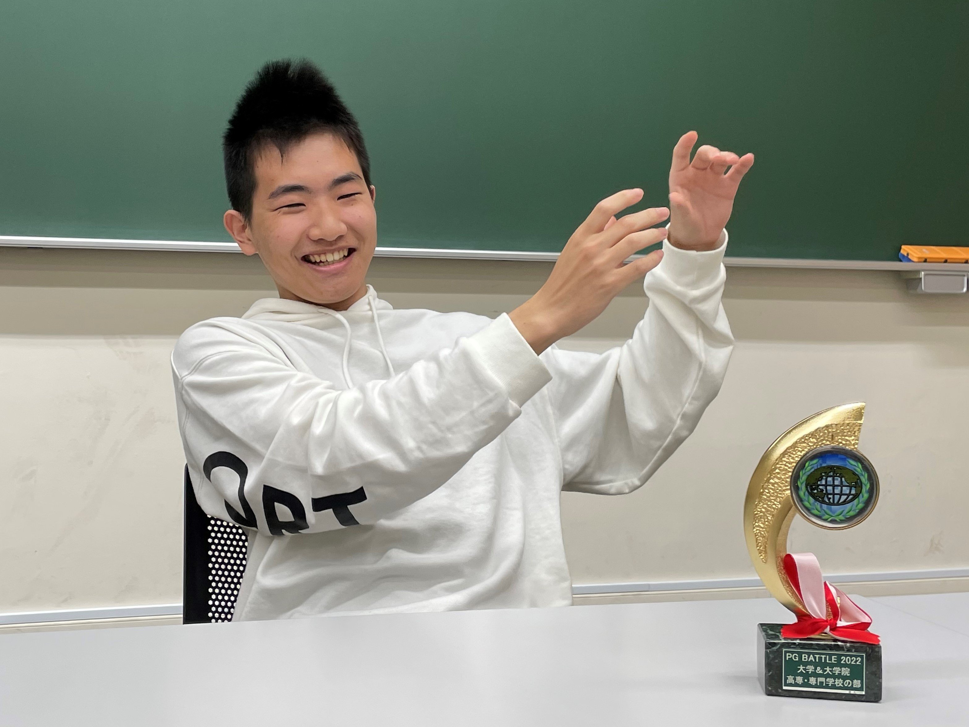 PG BATTLE 2022 「大学＆大学院、高専、専門学校の部」優勝チームインタビュー