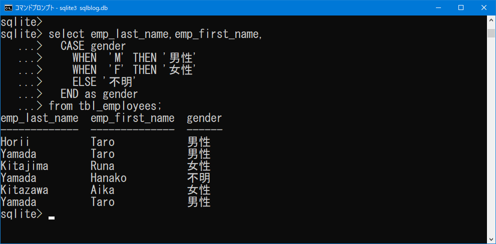 SQLの抽出結果を編集してみよう！〜便利な句の紹介#2〜